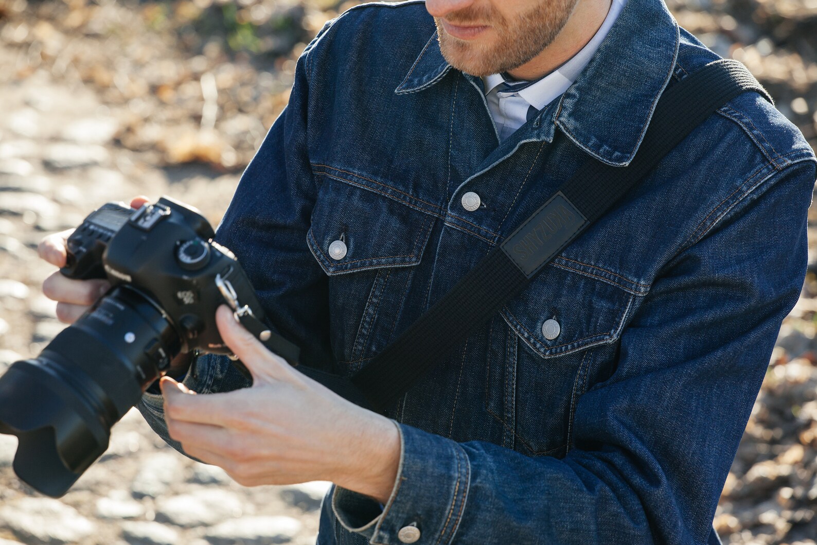 Vegan Single Camera Strap - Stylish Crossbody DSLR Sling - Etsy