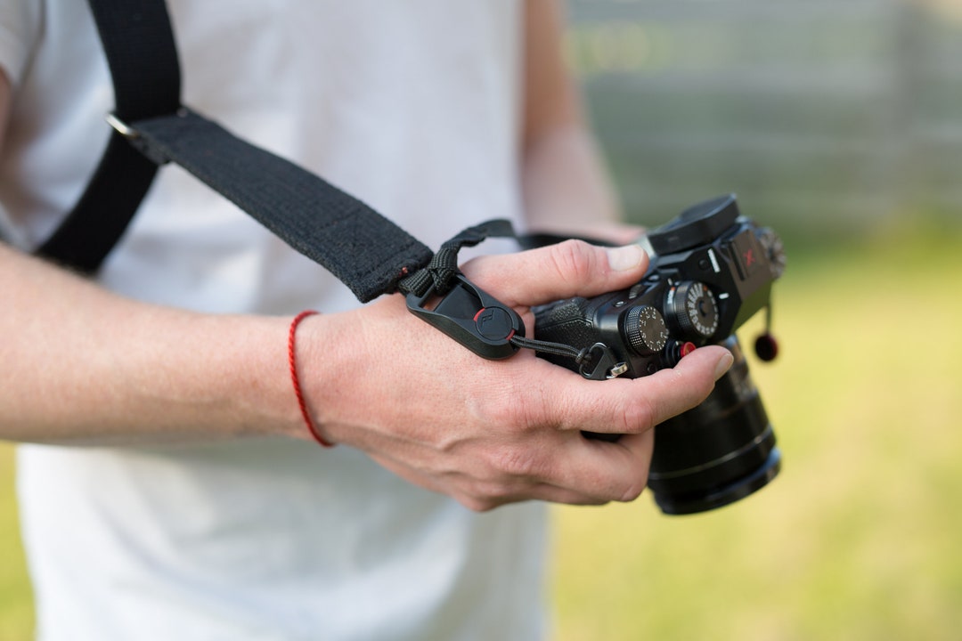 Go Eco-chic: Dual Camera Holster & Vegan Strap Set for Conscious ...