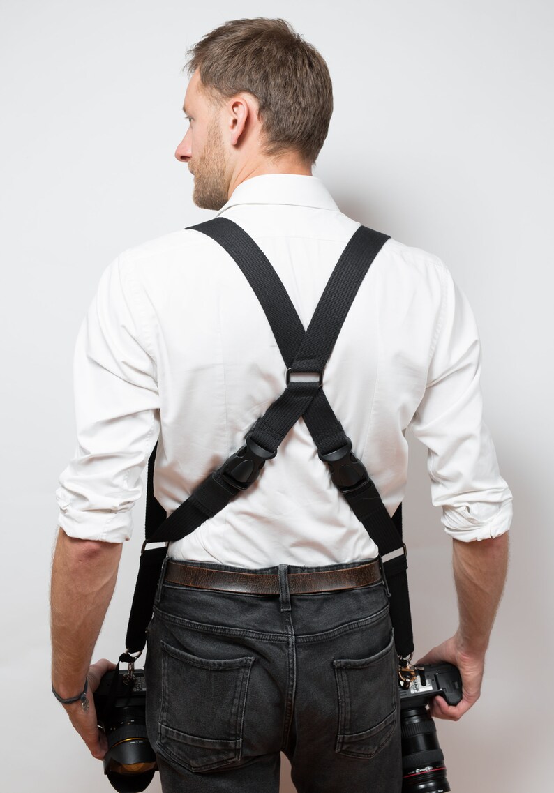 Photography Camera Harness Dual Camera Strap Two Cameras - Etsy