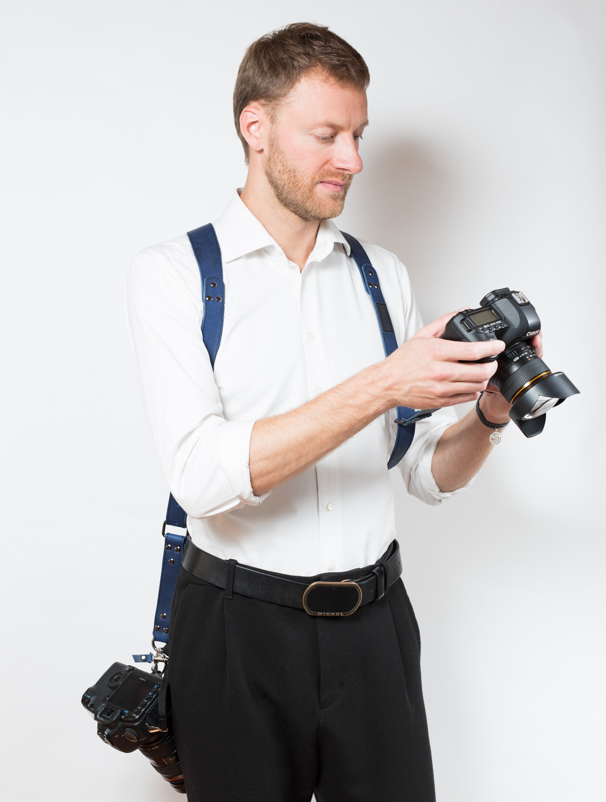 Sale Dual Camera Strap, Two Cameras Harness, Multi Cameras Strap ...