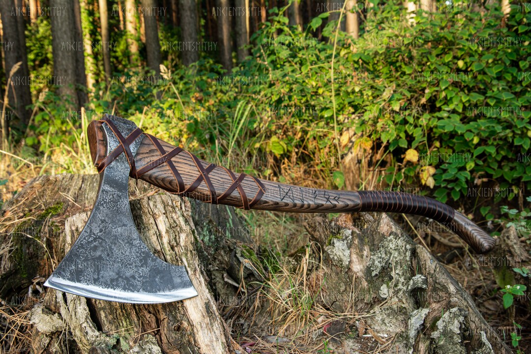 Dane Axe Viking Two Hand Axe Forged Viking Long Battle Axe - Etsy Canada
