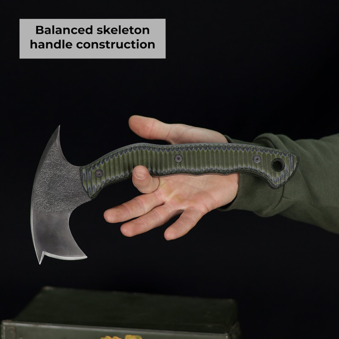 Forged Tomahawk Throwing Axe Tactical Tomahawk Battle Axe Combat ...