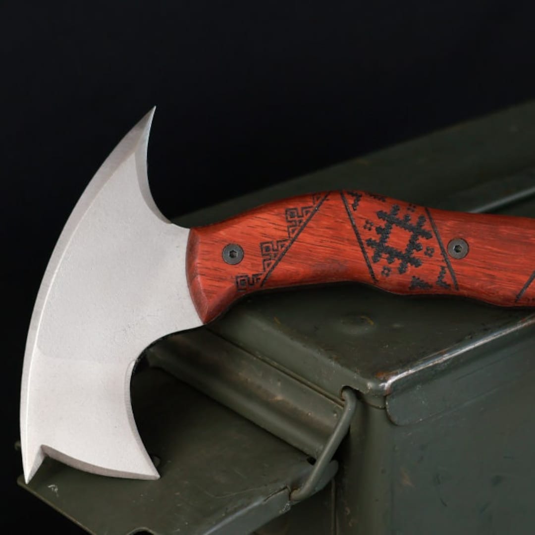 Tomahawk Forged Combat Axe, Tactical Hatchet, Tactical Tomahawk With ...