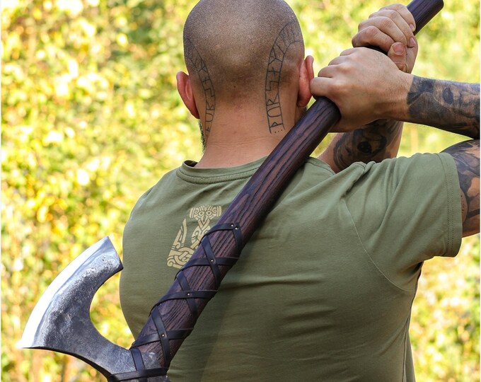 Viking Axe of Ragnar Lothbrok Battle Ready. RAGNAR Viking Axe ...