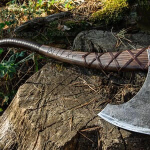 Dane Axe Viking Two Hand Axe Forged Viking Long Battle Axe - Etsy Canada