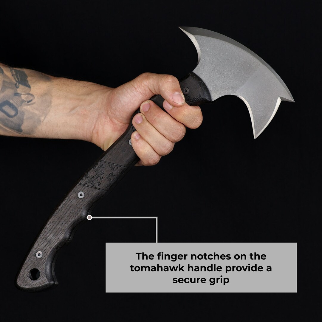 Tomahawk Axe Full Tang, Hand Forged Tomahawk With Leather Sheath ...