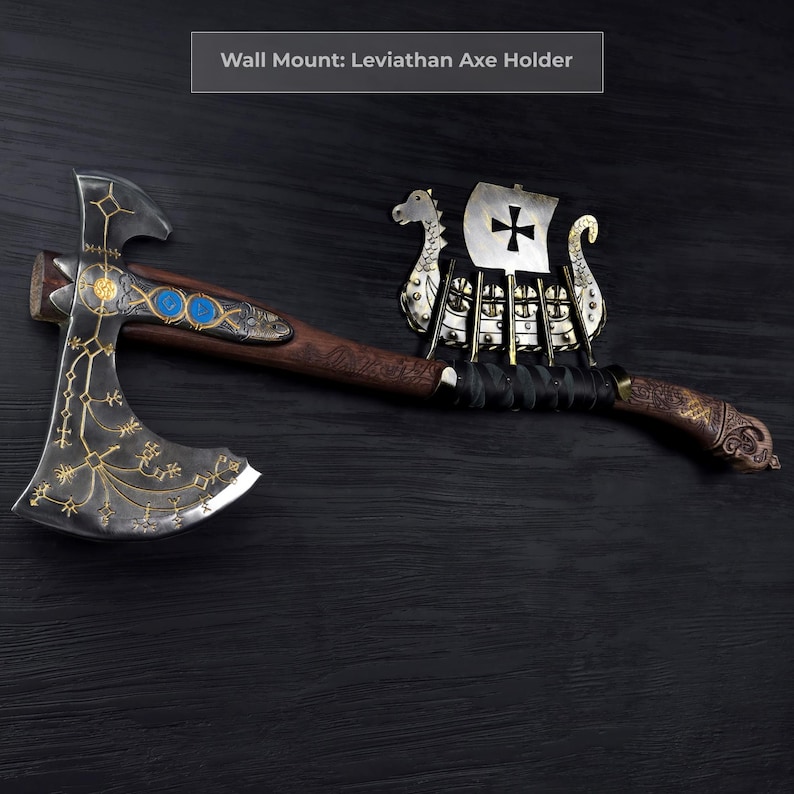 Leviathan Axe Kratos Handcrafted by Ancientsmithy - Etsy