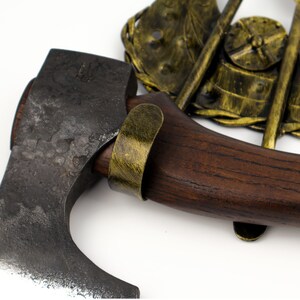 Viking Axe Wall Mount , Drakkar Axe Holder, Axe Steel Hanger, Axe Wall ...