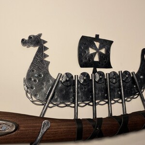 Viking Axe Wall Mount drakkar Axe Holder Axe Steel Hanger - Etsy
