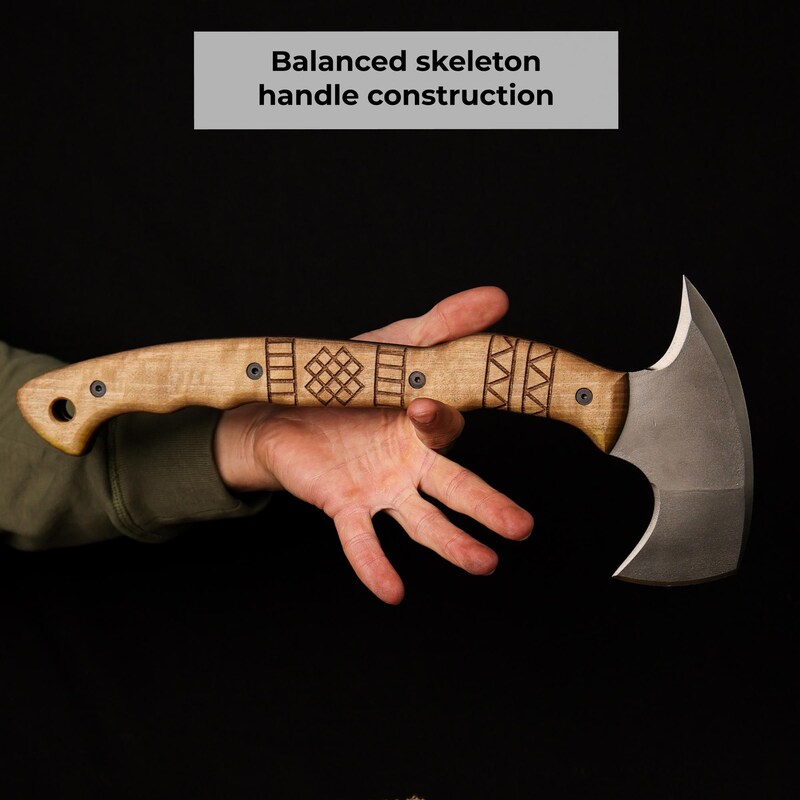 Hand Forged Hatchet - Etsy