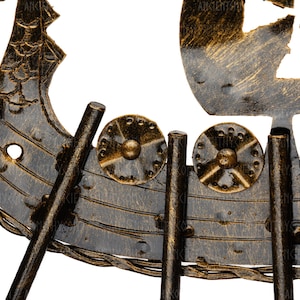 Viking Axe Wall Mount drakkar Axe Holder Axe Steel Hanger - Etsy