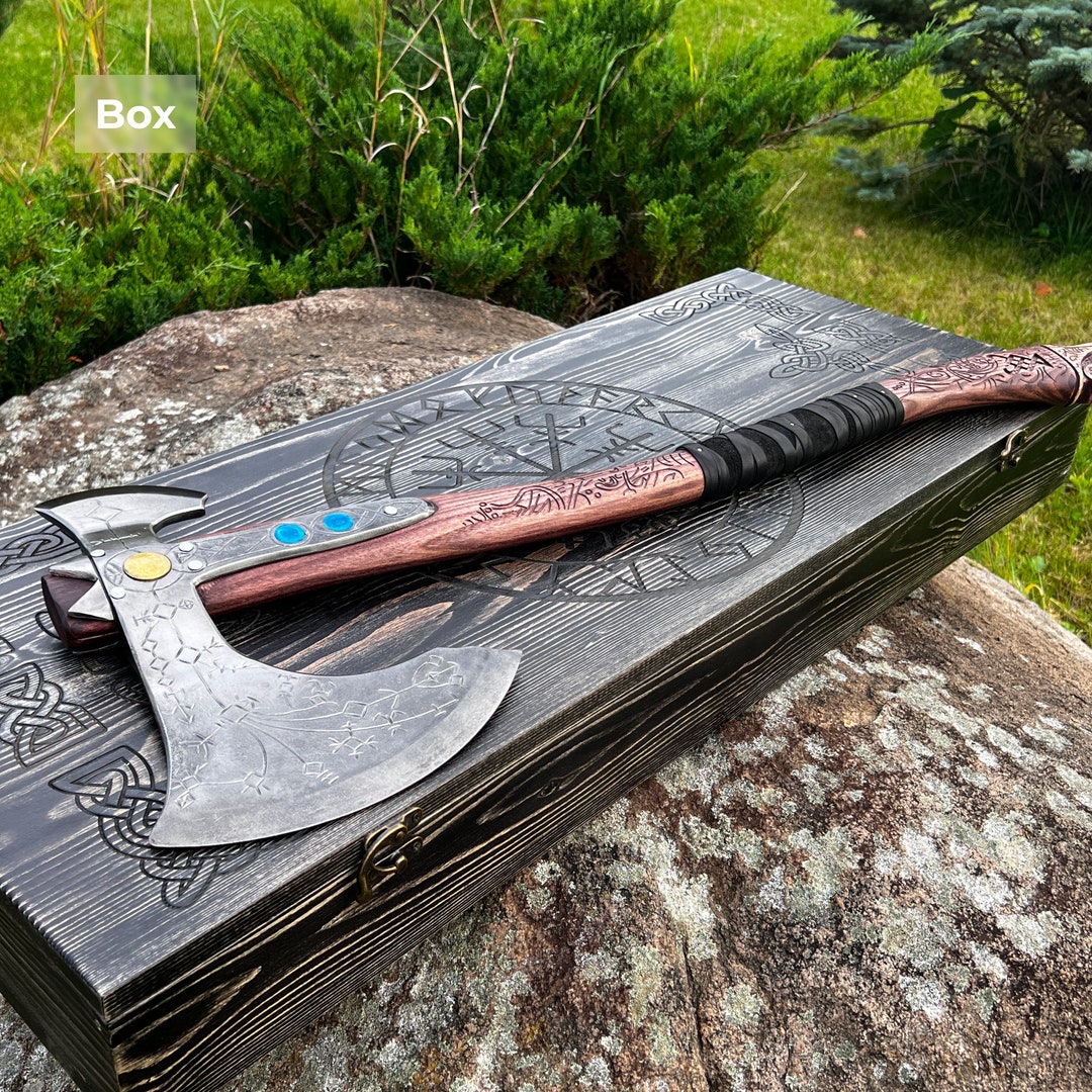 Leviathan Axe God of War Kratos Axe Hard-tempered - Etsy