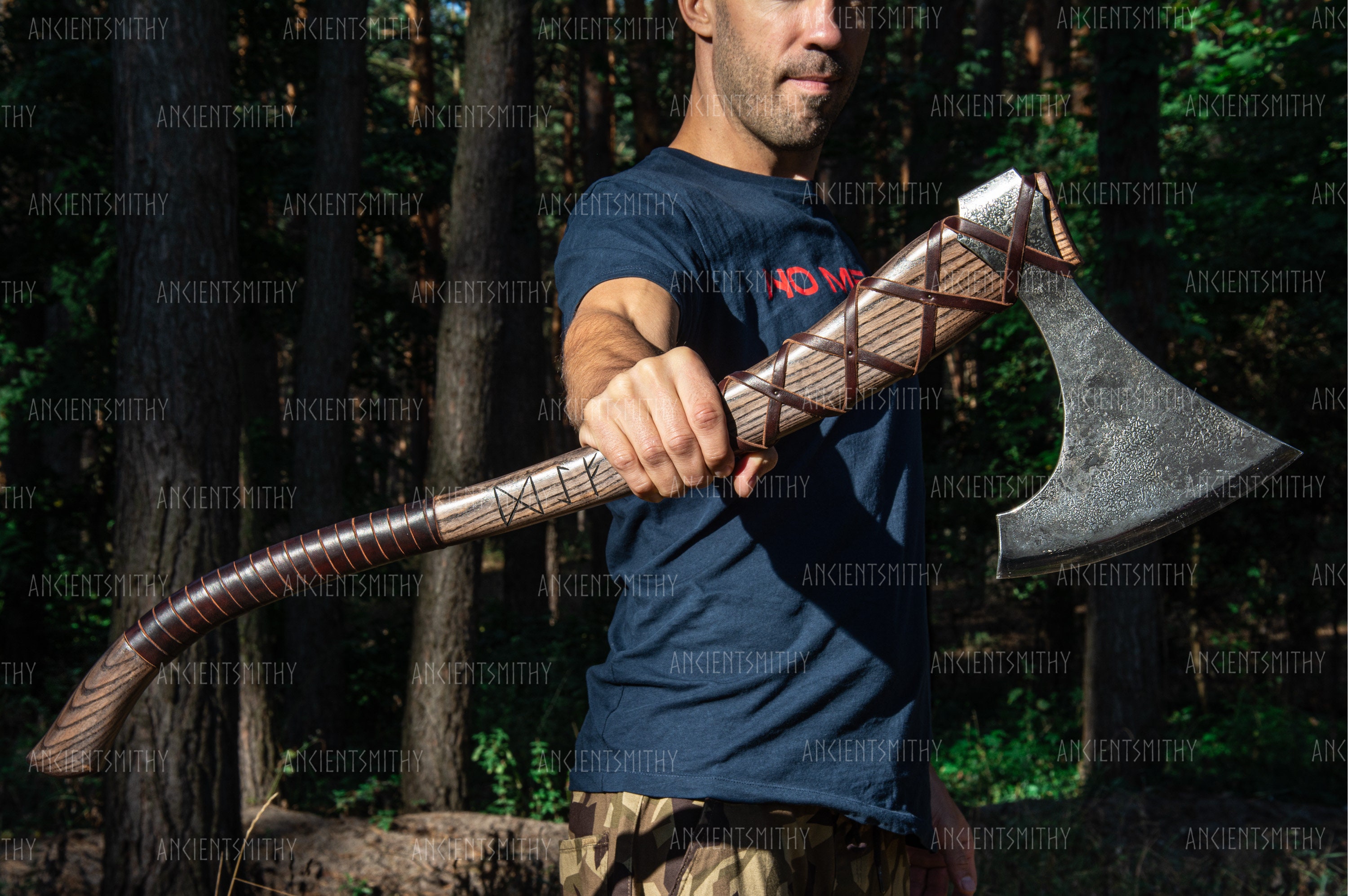 Dane Axe Viking Two Hand Axe Forged Viking Long Battle Axe - Etsy Canada