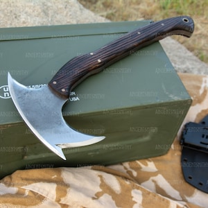 Terminal List Tomahawk Tactical Tomahawk Axe Forged Combat - Etsy España