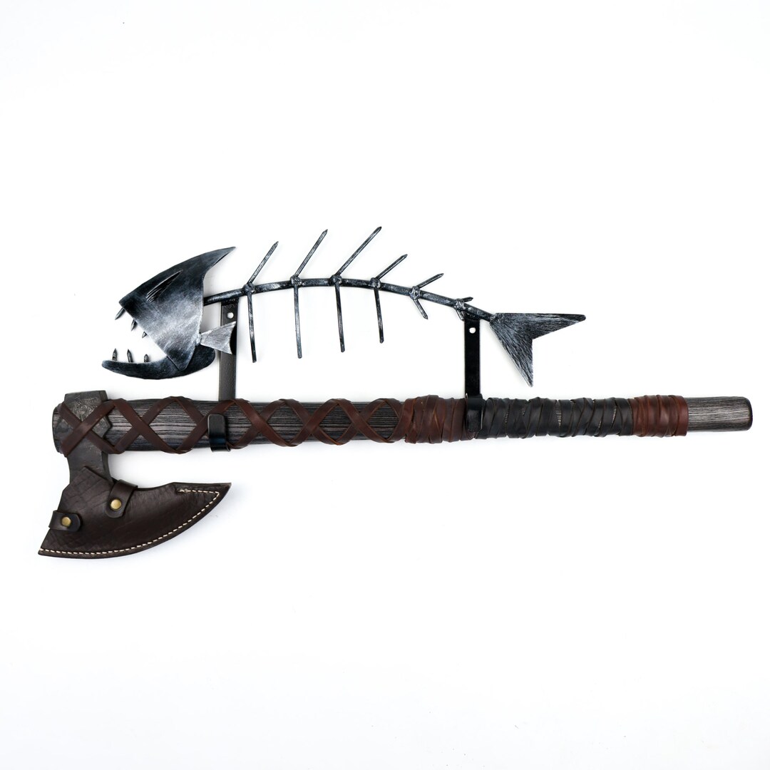 Wall Mount for Viking Axes, Fish Axe Wall Holder, Axe Steel Hanger, Wall Mount for Axe, Axe ...