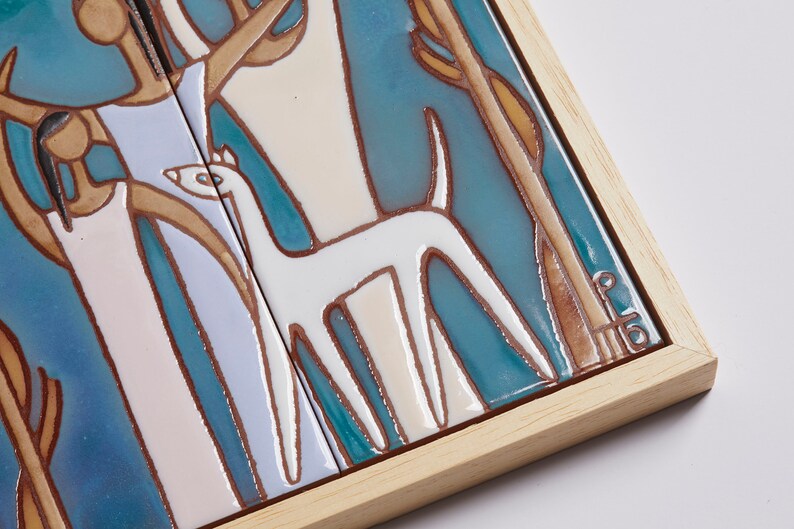 Dancing Girl Handmade Ceramic Tile Dancers Dance Teacher Gift - Etsy