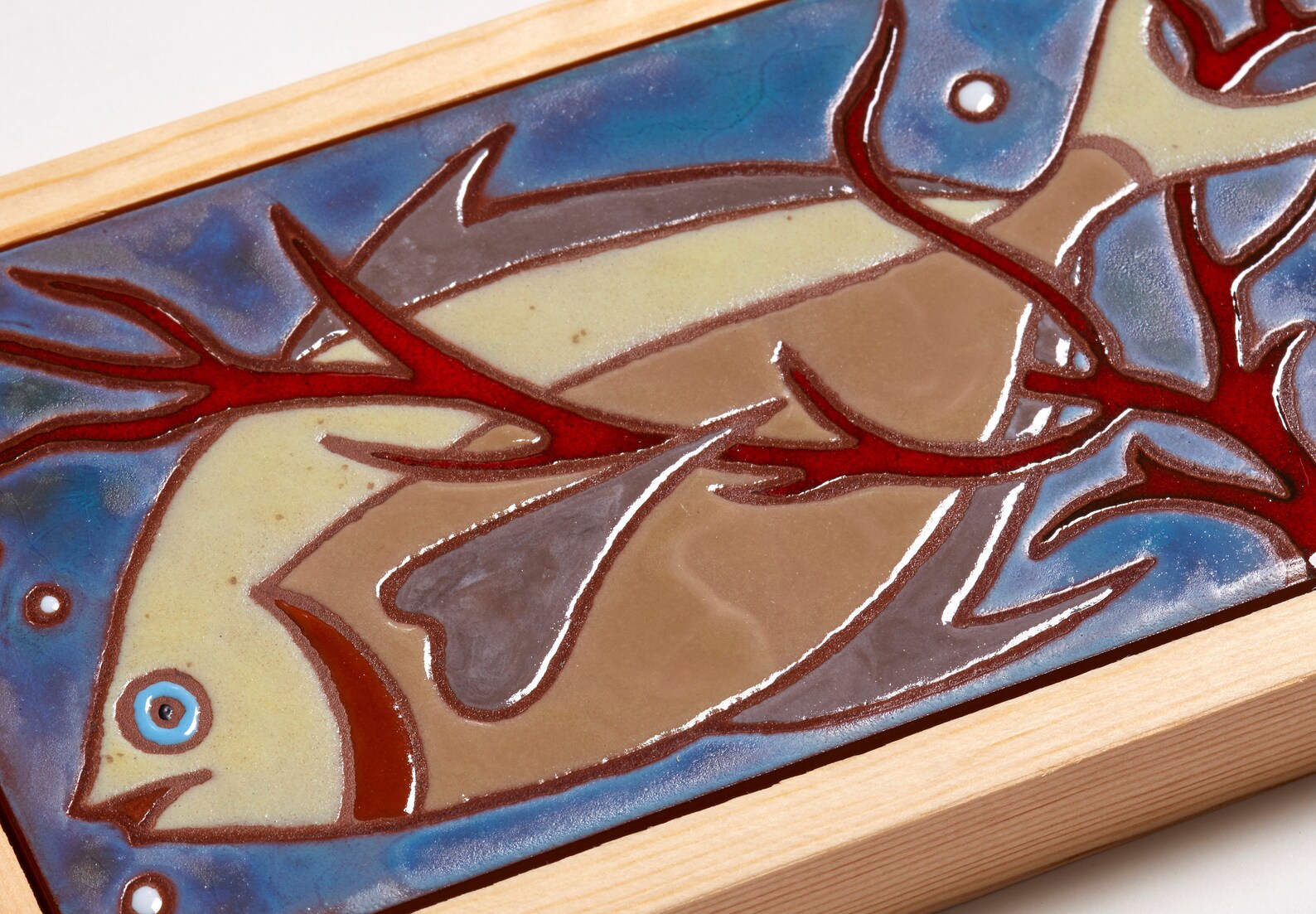 Tile Fish Sea Life Wall Art Pottery Ceramic Décor Handmade - Etsy