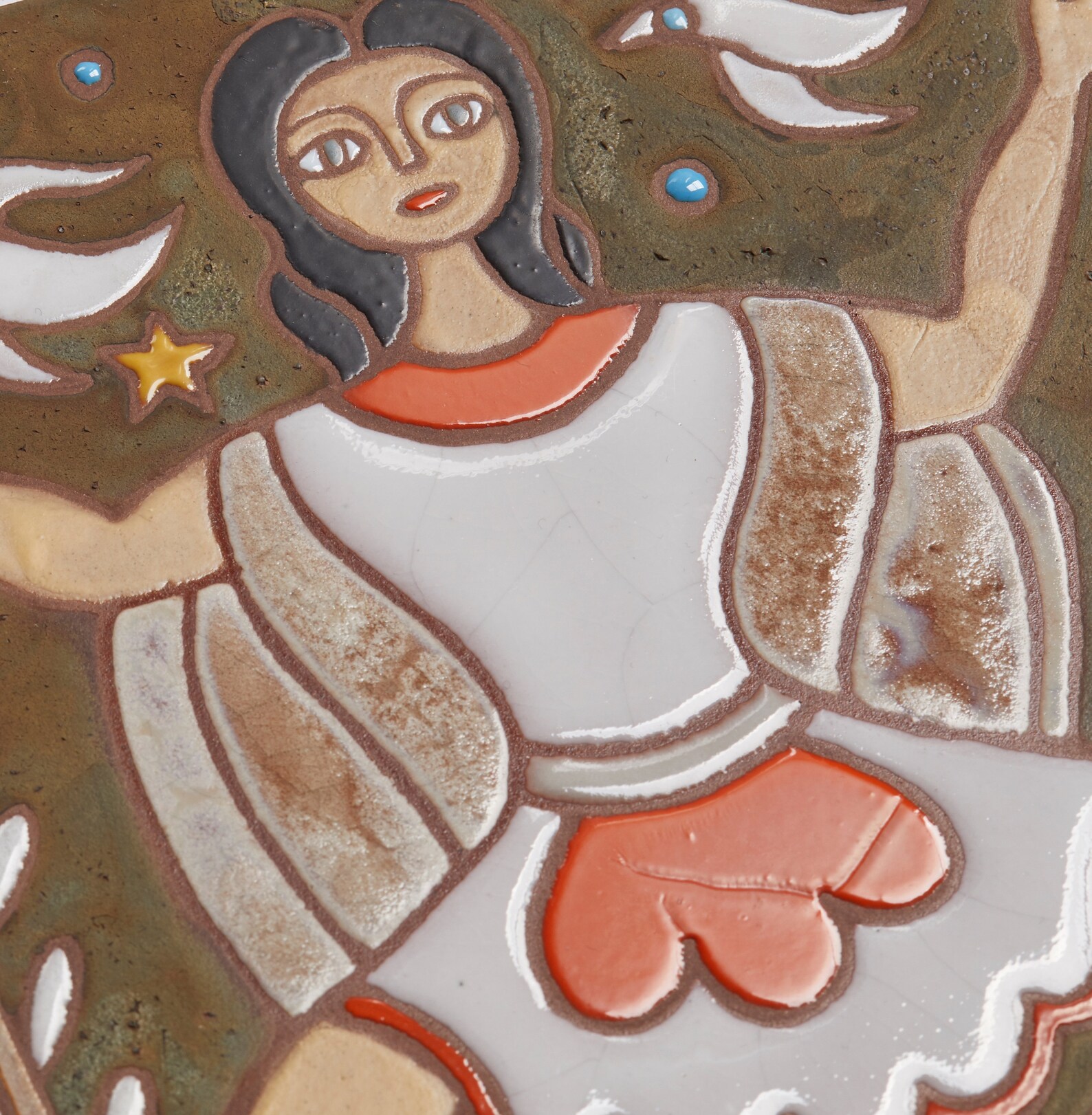 Virgo Zodiac Sign Ceramic Tile Wall Art Handmade Personalized - Etsy