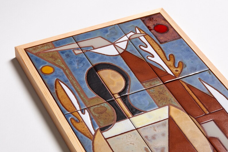Female Figure Earthy Tones Wall Art, Gift for Her, Modern Aesthetic ...