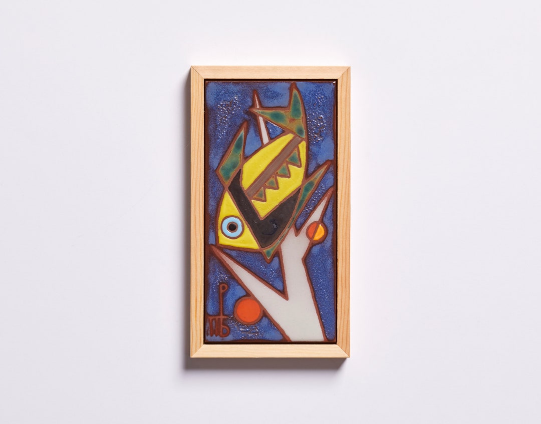 Fish Art Tile, Aquarium Decoration, Fish Tank Decor, Bathroom Art ...