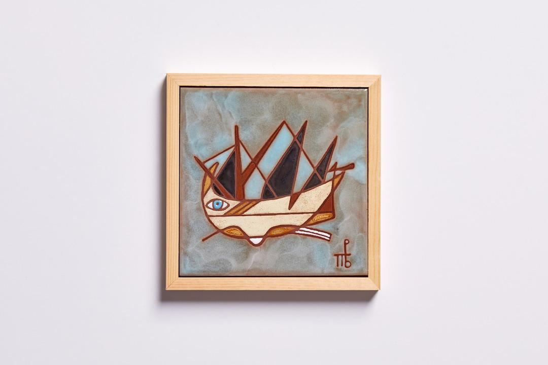 Trireme Greek Mythology Ship With Black Sails Ship Wall Art Handpainted ...