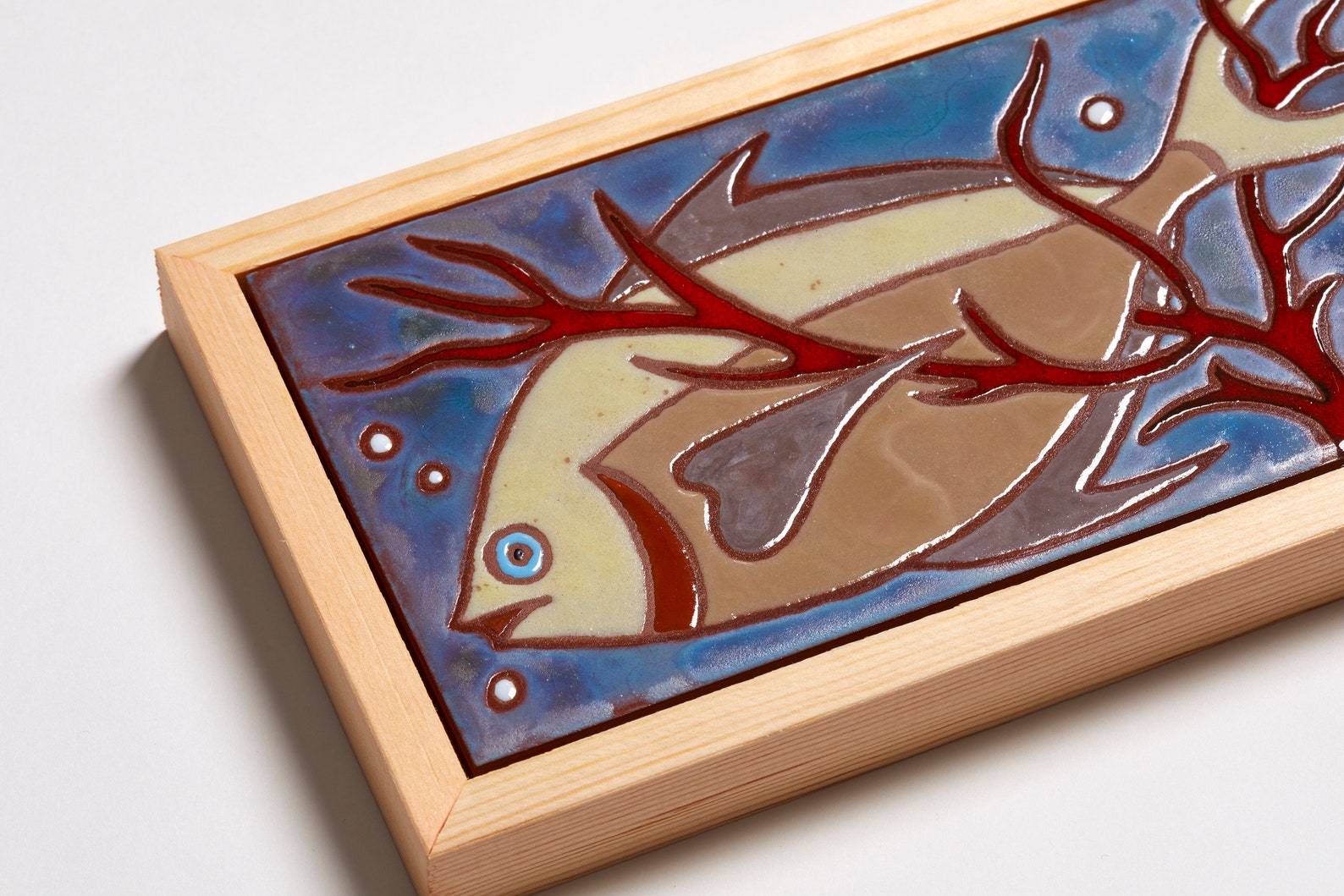 Tile Fish Sea Life Wall Art Pottery Ceramic Décor Handmade - Etsy