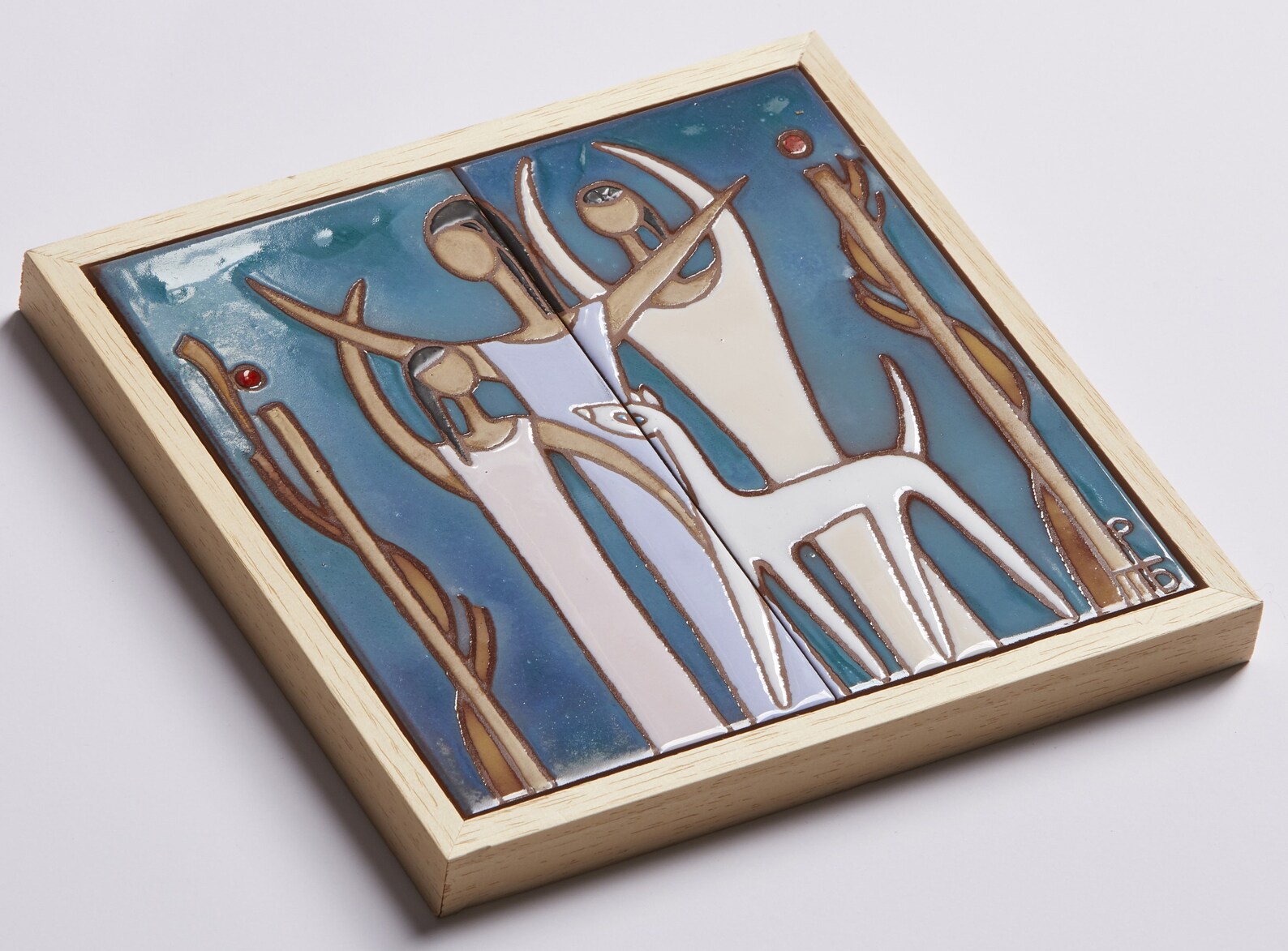 Dancing Girl Handmade Ceramic Tile Dancers Dance Teacher Gift - Etsy