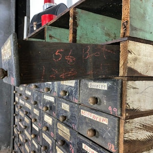 Hardware Store Vintage Multi Drawers Shipping Not Included | Etsy