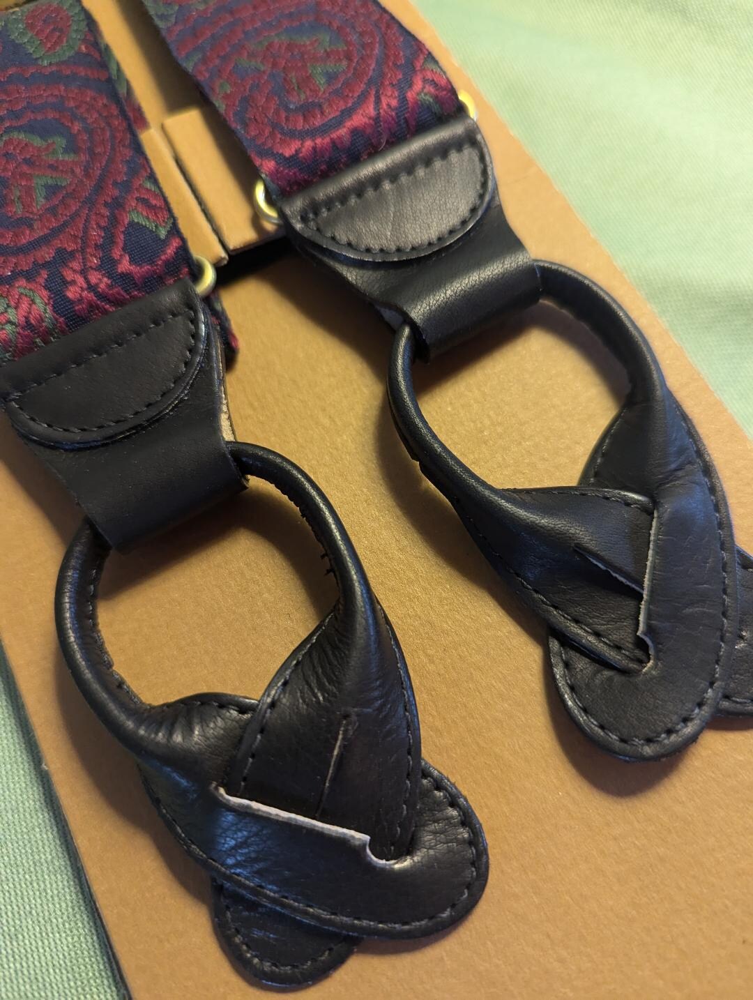 Coach Vintage Suspenders From 1990's, New in Box, Perfect and Fabulous ...