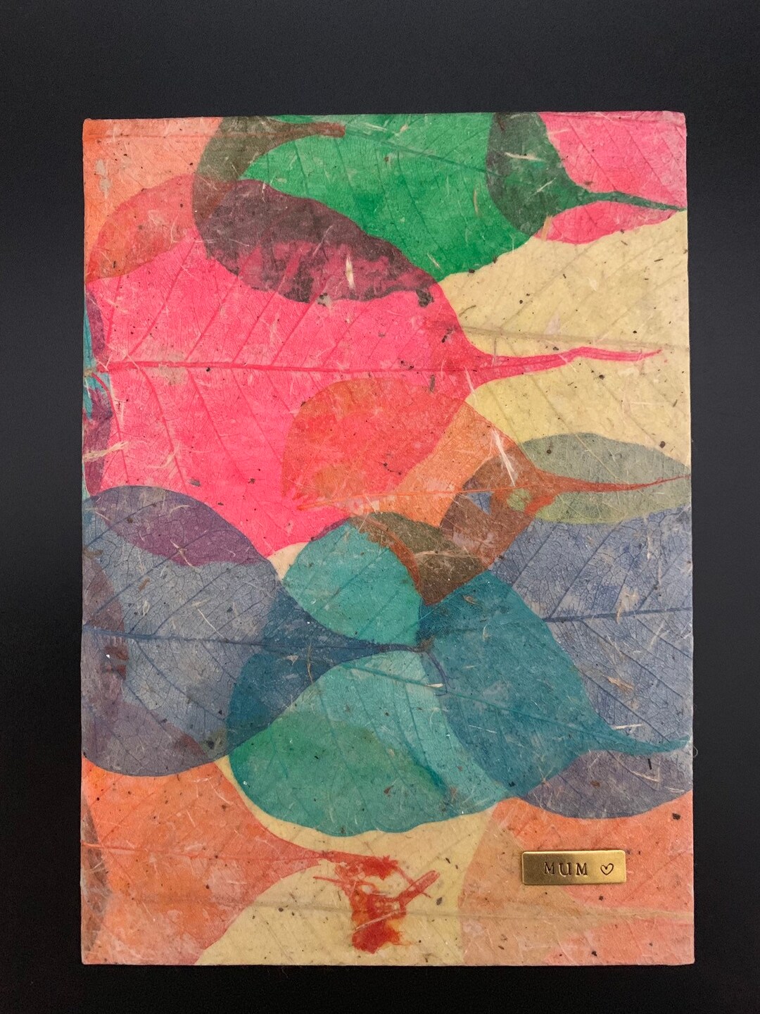 Handmade Paper Journal, Daphne Paper Notebook, Gifts for Her, Gifts for ...