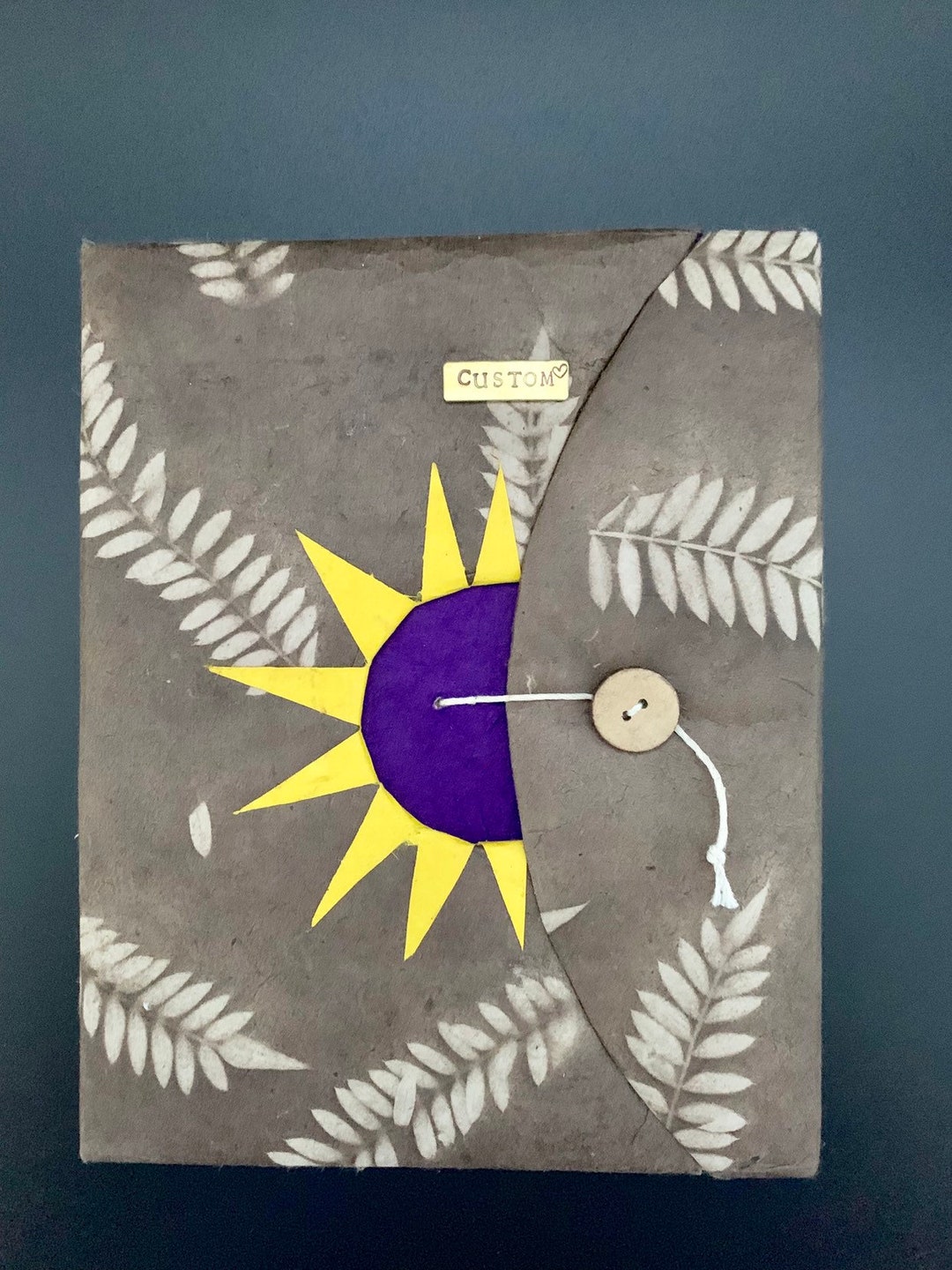 Handmade Paper Journal, Daphne Paper Notebook, Gifts for Her, Gifts for ...