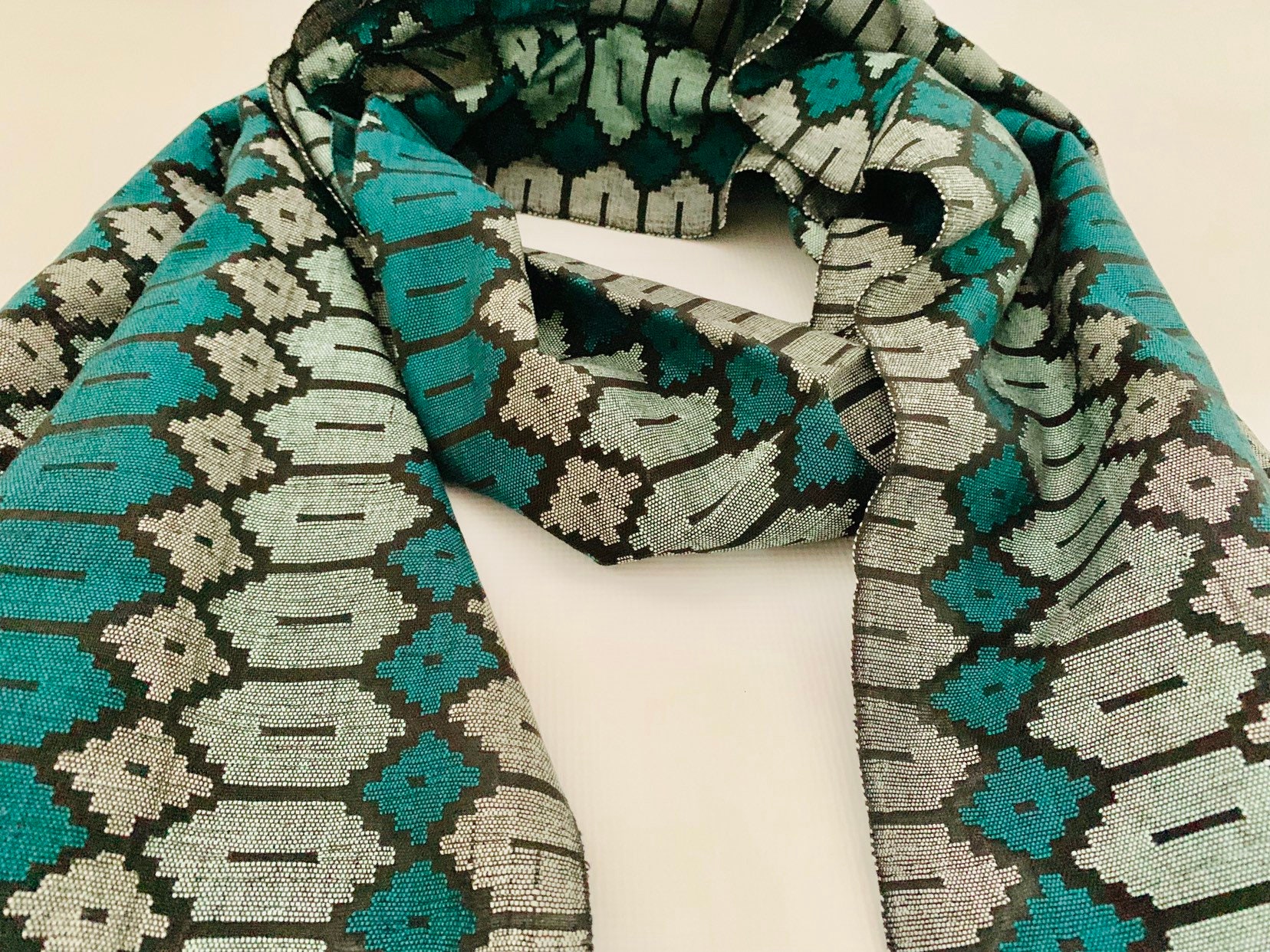 Scarf, Gifts for Her, Personalised Gift, Gift, Handmade Scarf, Cotton ...