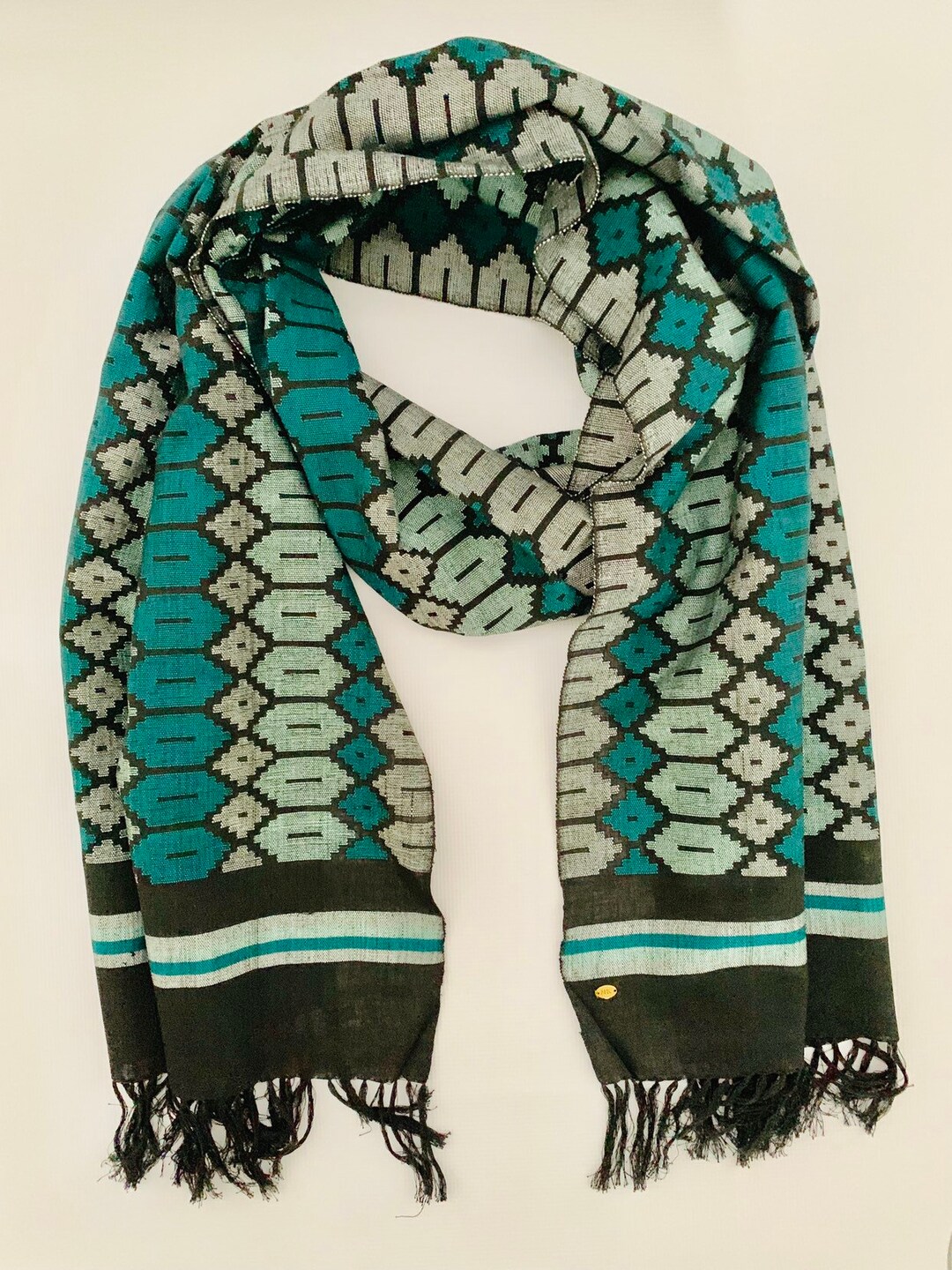Scarf, Gifts for Her, Personalised Gift, Gift, Handmade Scarf, Cotton ...