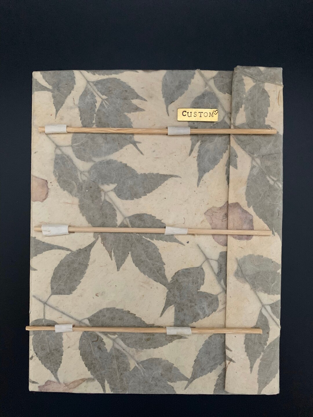 Handmade Paper Journal, Daphne Paper Notebook, Gifts for Her, Gifts for ...