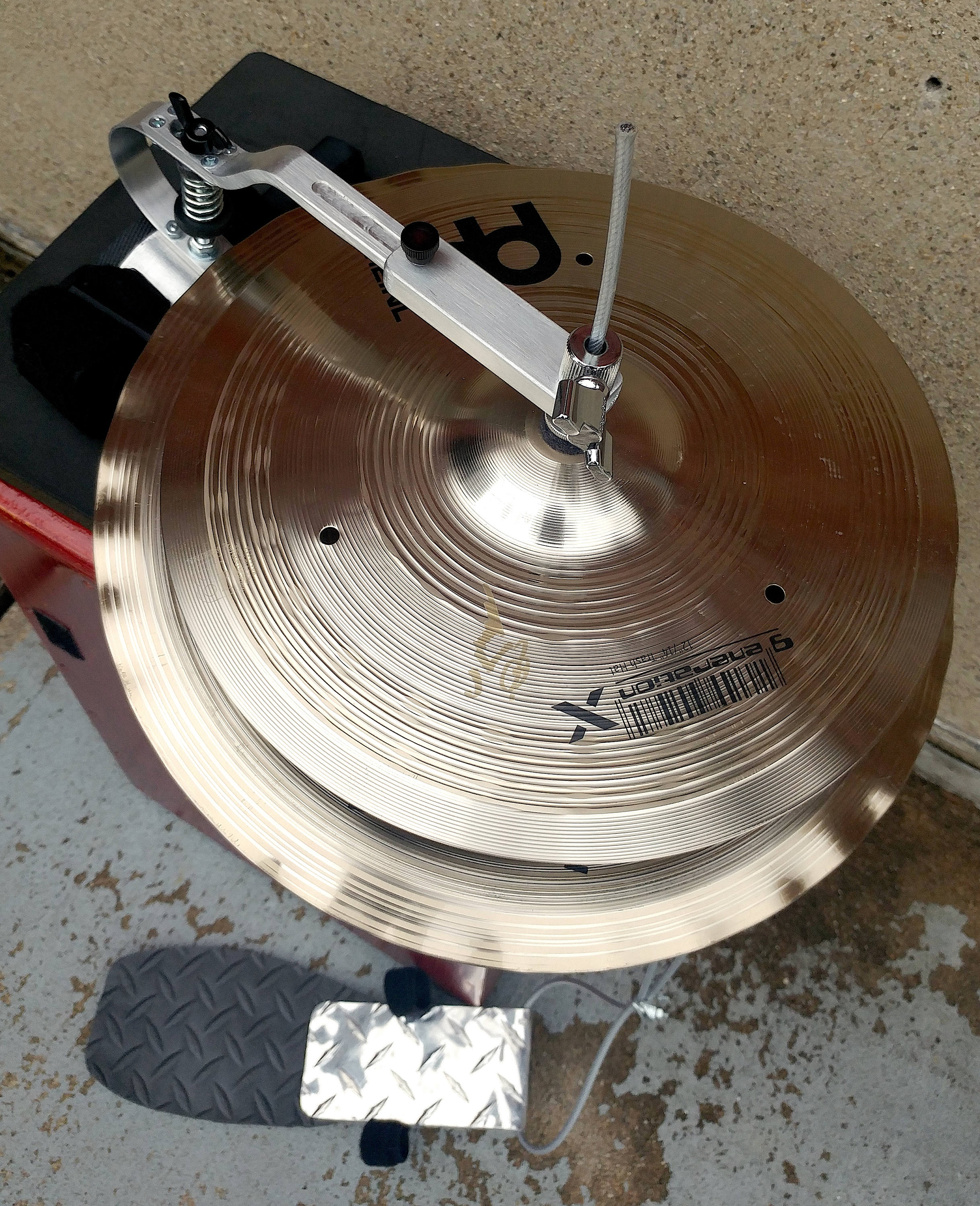 THI-HAT Hi-hat Thigh Mount - Etsy