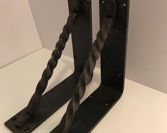 Forged Shelf Bracket - Etsy