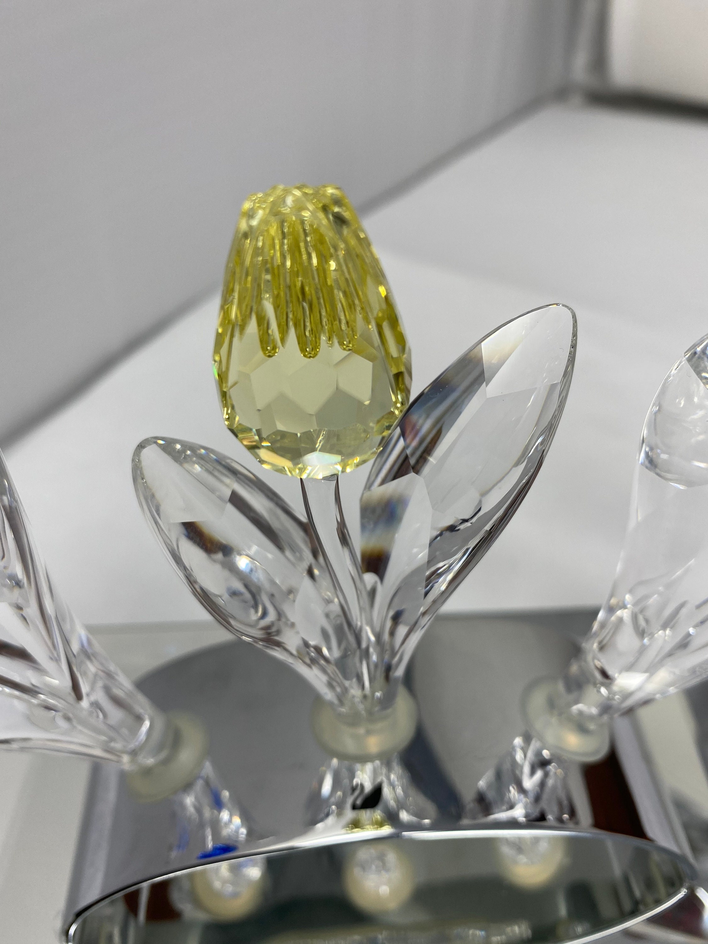 Swarovski Tulips with Stand and Mirror. - Etsy 日本