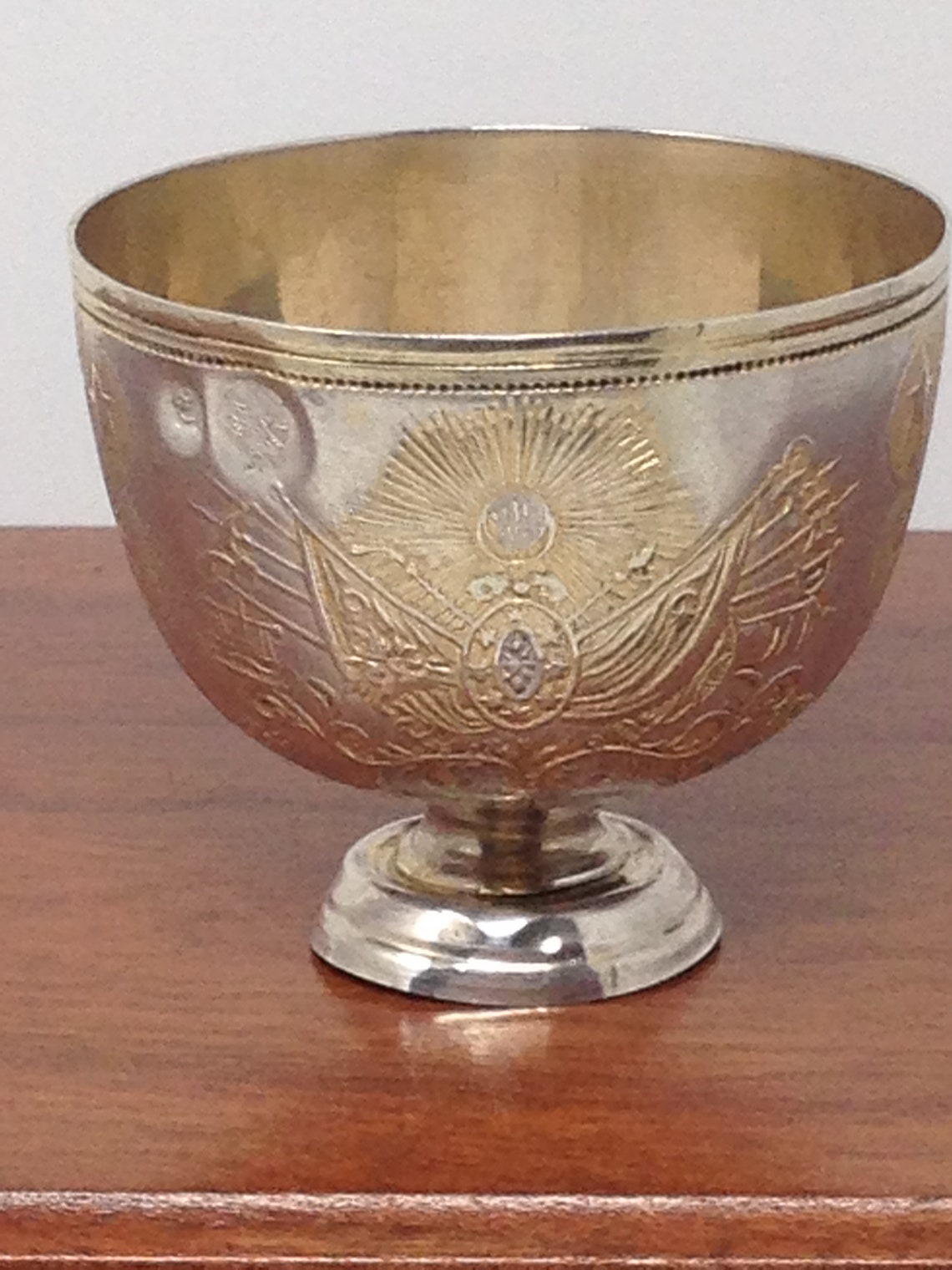 Rare Antique Circa 1850 Turkish Ottoman Solid Silver Gold | Etsy