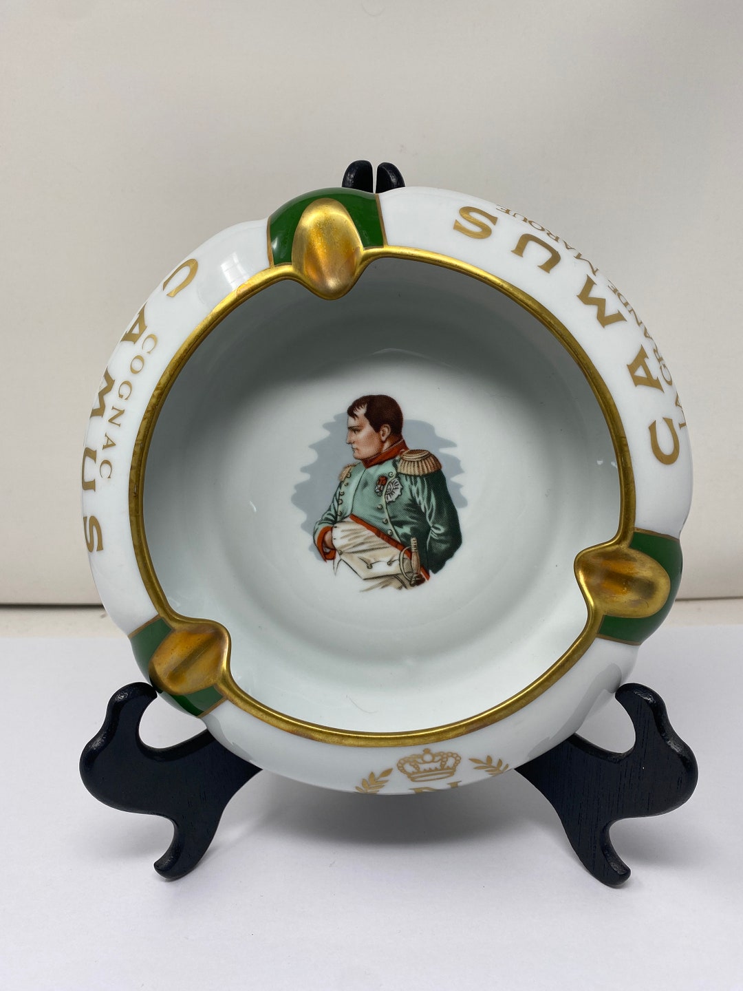 Limoges Cognac Camus Napoleon Bar Ashtray. - Etsy