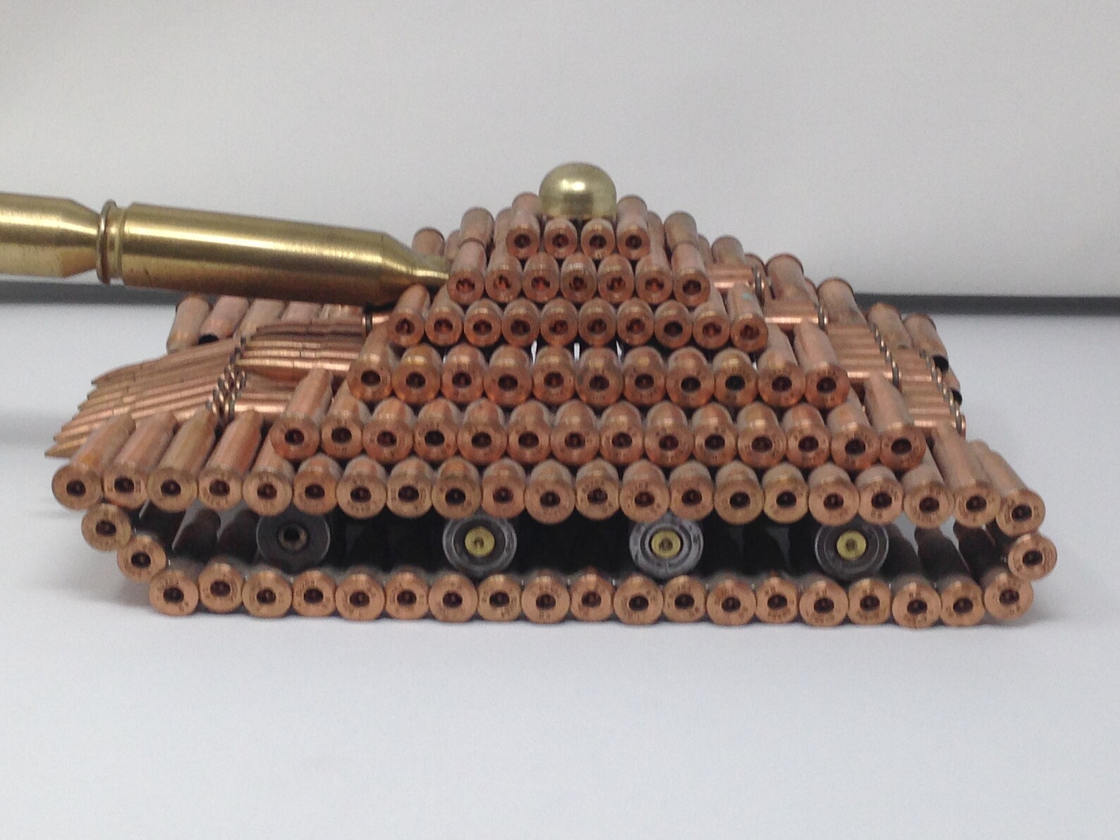 Vintage Army Tank Made out of Bullets. | Etsy
