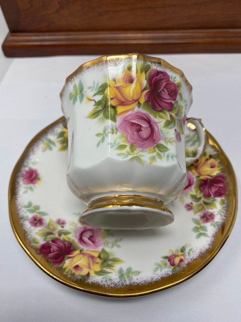 Birks Elizabethan JACOBEAN Teacup and Saucer. - Etsy
