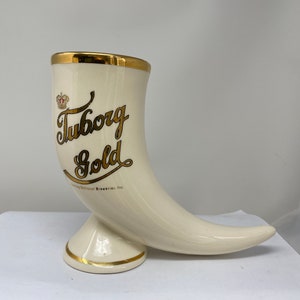 Vintage Tuborg Gold Carling National Breweries. Inc Horn of Plenty Beer ...