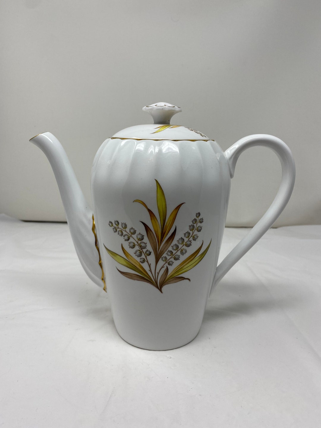 Spode England ANDROMEDA Brown/yellow Coffee Pot. - Etsy