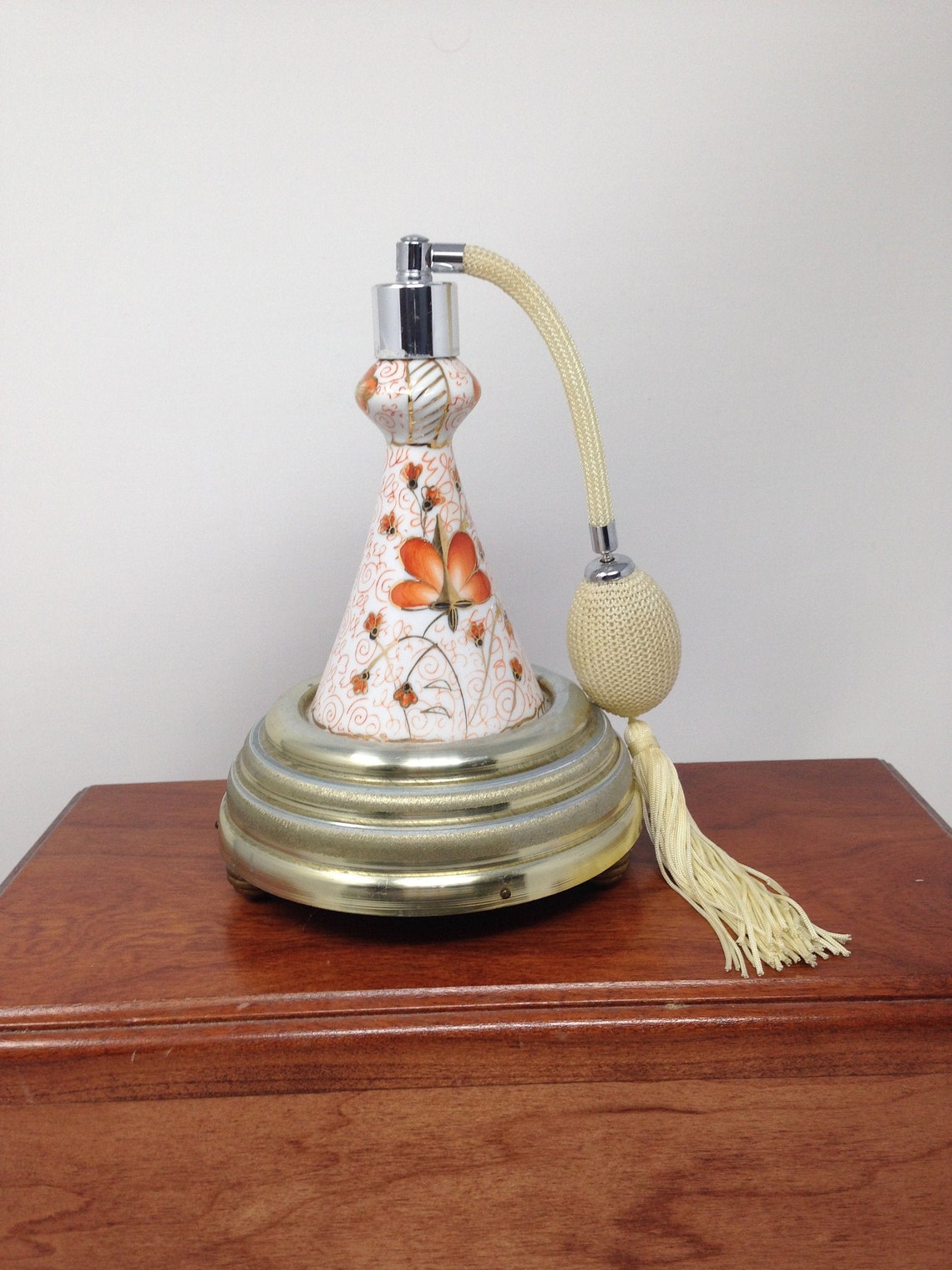Vintage Working Musical Porcelain Perfume Atomizer Plays - Etsy