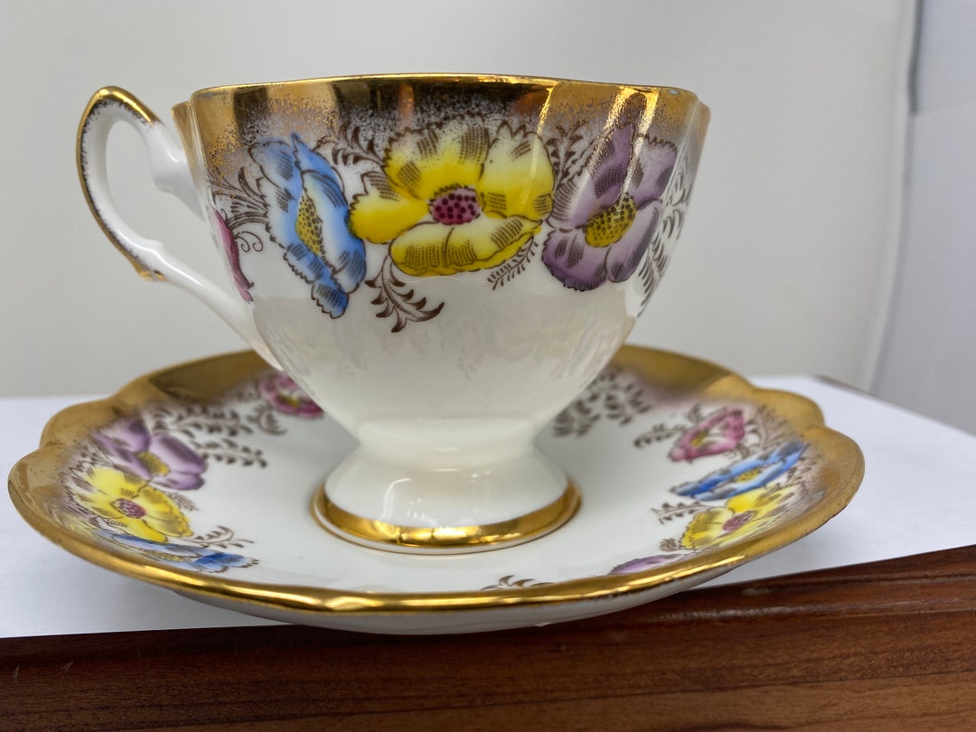 Salisbury ST BRIGID Teacup and Saucer. - Etsy