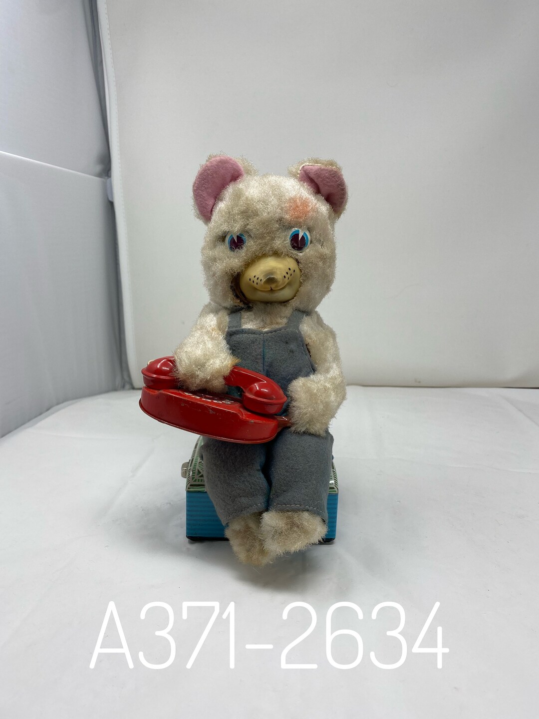 Vintage Telephone Answering Bear by Modern Toys of Japan. - Etsy