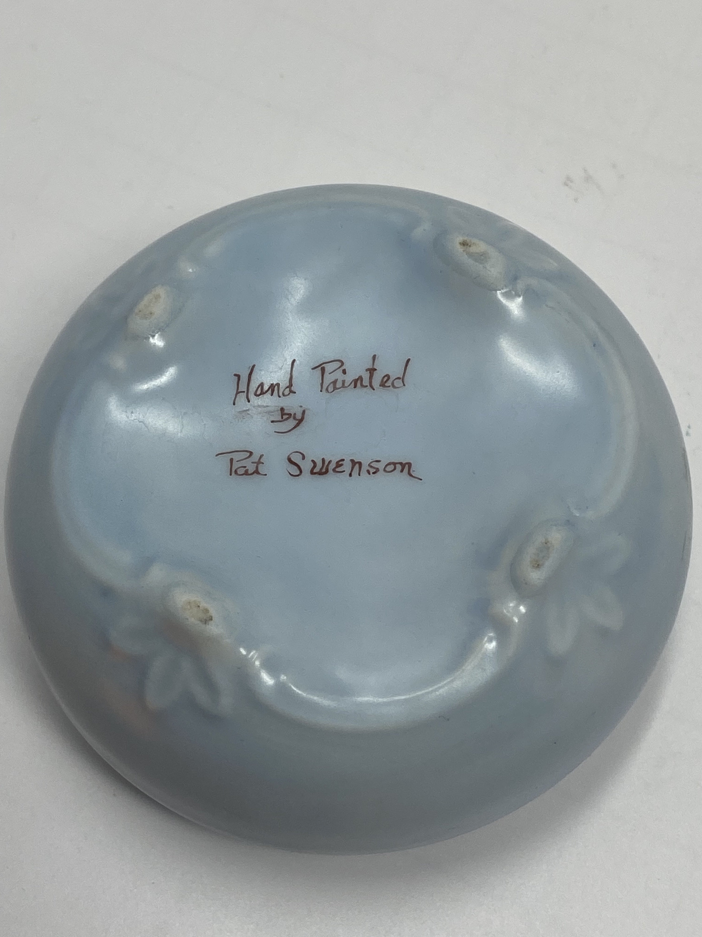 Antique Porcelain Artist Signed Hand Painted Trinket Dish. | Etsy