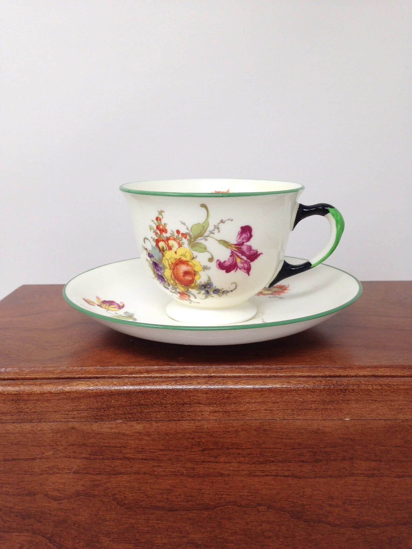 Plant Tuscan China Teacup and Saucer. | Etsy