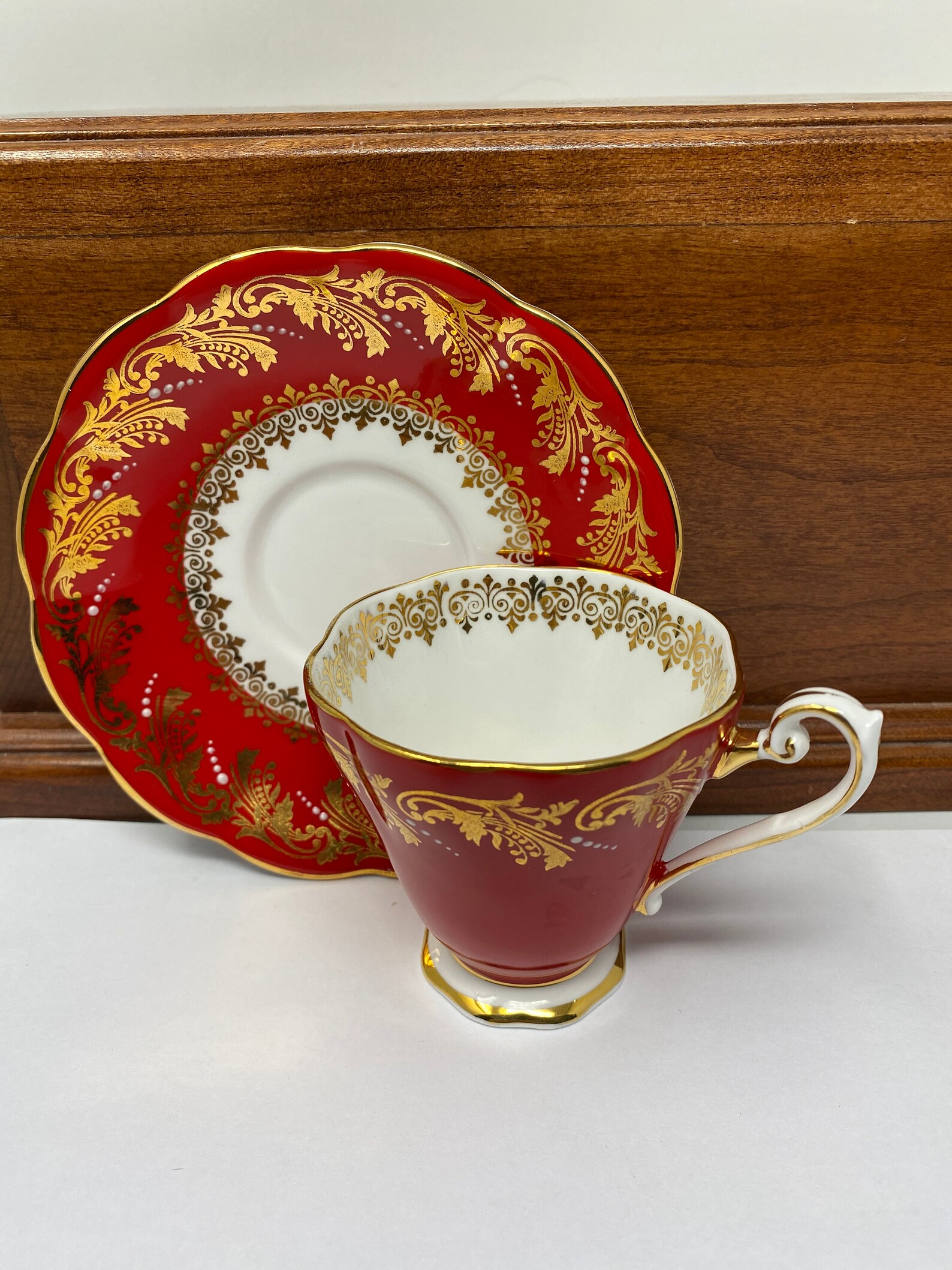 Royal Standard Cup and Saucer. - Etsy