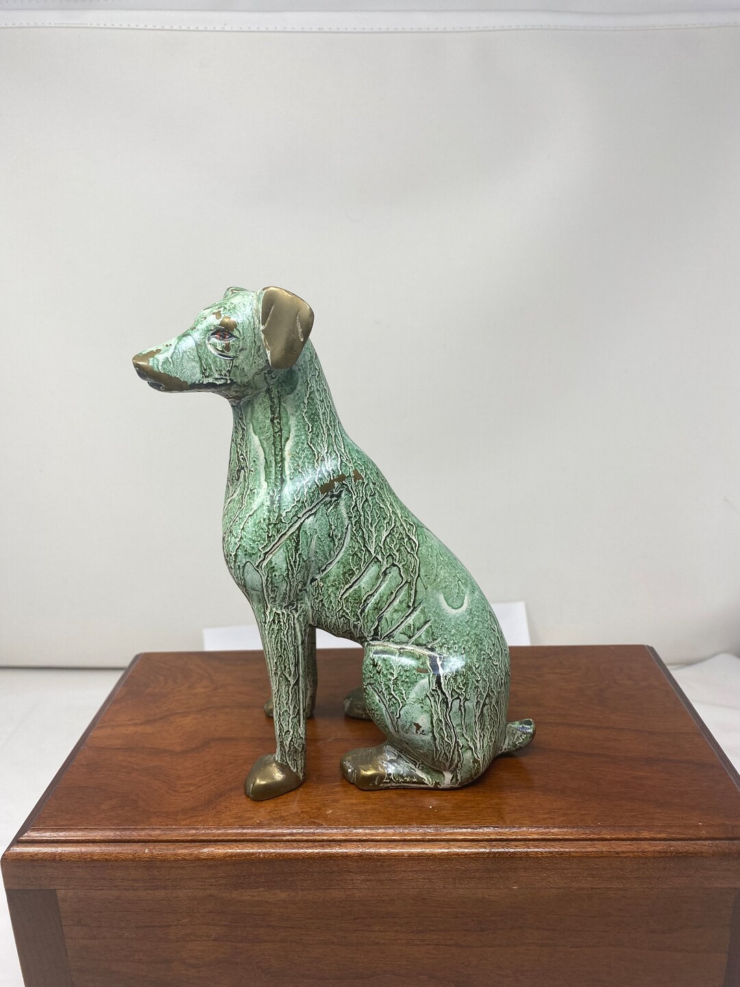 Metal Dog Sculpture - Etsy